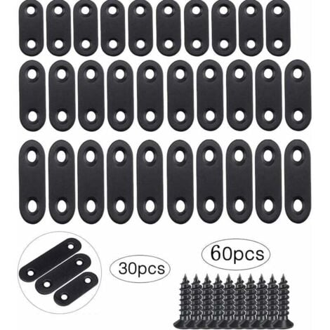 LaBlanc – Flache gerade Halterungen, flache Platten, Eckhalterungen aus Edelstahl, Montagebeine ...