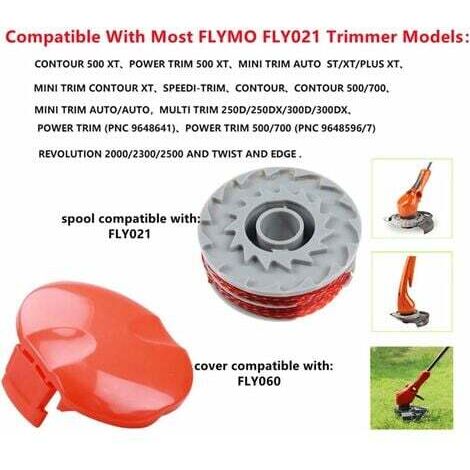 LaBlanc – Ersatzspule für FLY021 513937190 Trimmer, für Flymo Contour ...