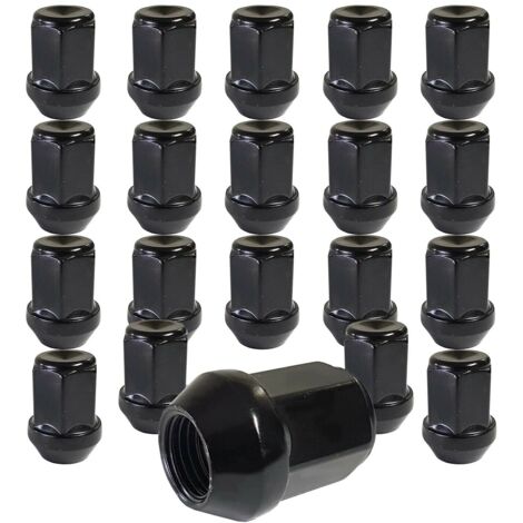 Packung mit 20 geschlossenen konischen Radmuttern 60° M12 x 1,5 ...