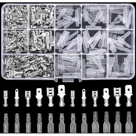 Kit di terminali a forcella da 360 pezzi, set di terminali a forcella ...