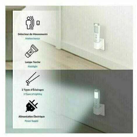 Linterna LED recargable LaBlanc - Linterna con sensor enchufable ...