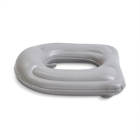 Cojín inflable para asiento de inodoro LaBlanc, con forma de dona ...