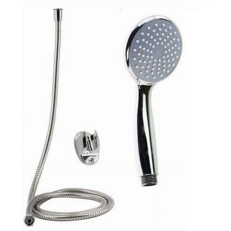YMYNY - Set soffione doccia rotondo, soffione doccia per bagno con ...