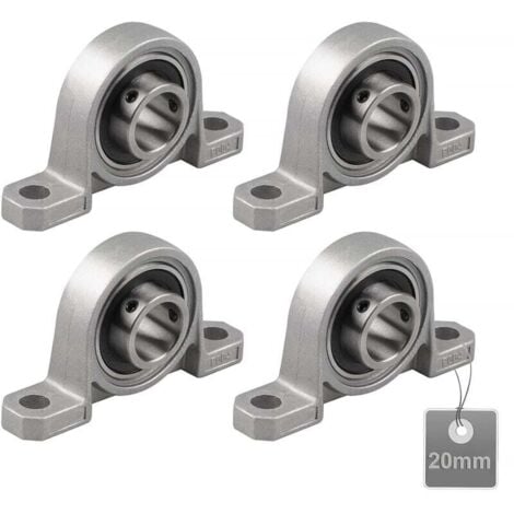 Cojinete de bloque de almohada YMYNY, rodamiento de bolas, rodamiento de aleación de zinc ...