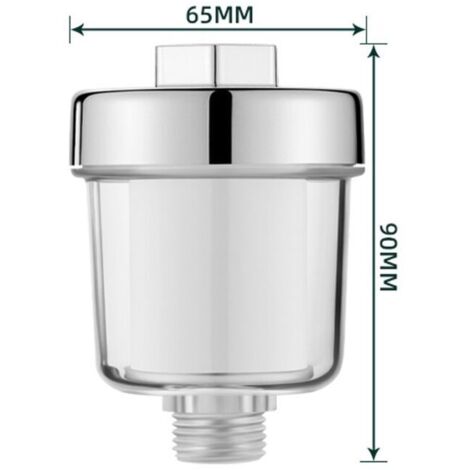 Duschwasserfilter, Anti-Kalk-Duschfilter mit 10 verdickten ...