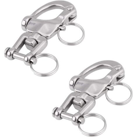 KZQ Kipp- und Klappbügel, inkl. Schrauben und Bolzen, silber