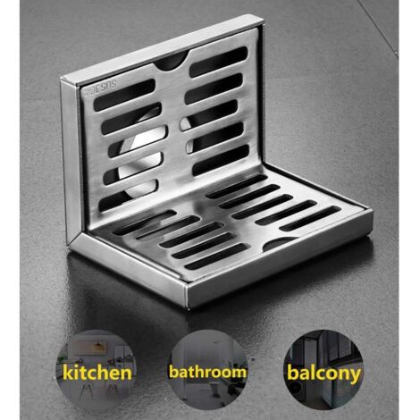 Installation Facile,Siphon De Sol Exterieur,Drain de Douche,l'eau Coule ...