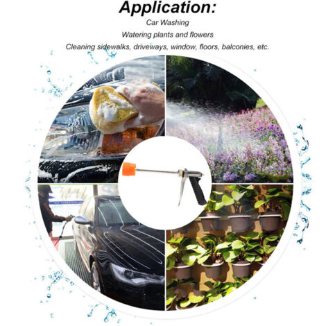 Vtizikl Pistolet de pulvérisation agricole, pulvérisateur de pesticides ...