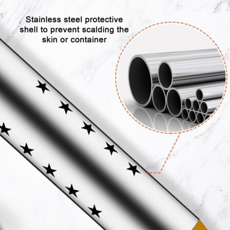 Vtizikl Thermoplongeur 600 W, ensemble mini-chaudière de réchauffeur de ...