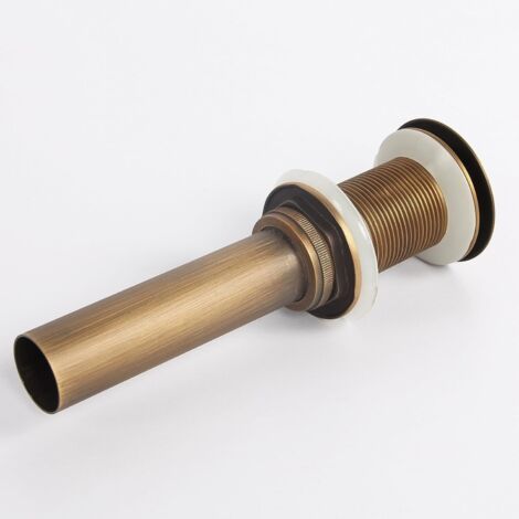 Rubinetto per lavabo senza fessura, pulsante, pop-up, click-clack ...