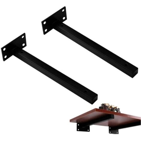 Staffe per mensole a muro, 2 staffe per mensole a muro in metallo ...