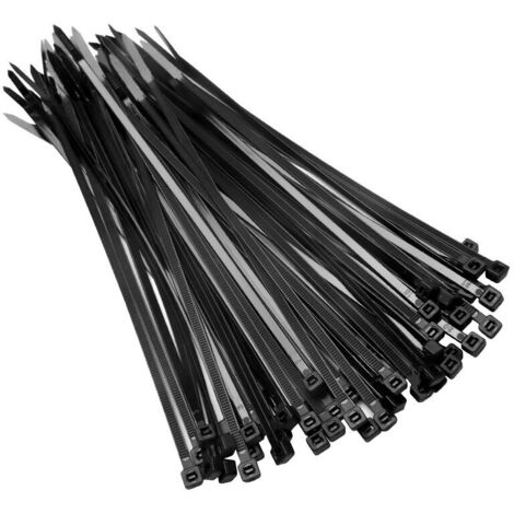 KZQ 100 pezzi Fascette stringicavo professionali 100x2,5 mm Fascetta ...