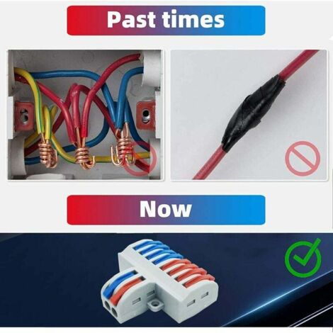 Terminali KZQ, connettori elettrici SPL-82 da 6 pezzi, connettori per ...