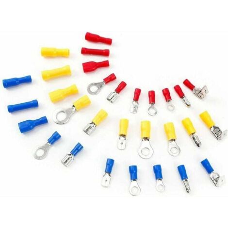 KZQ Electrical 480 pezzi connettori terminali, terminali elettrici per ...