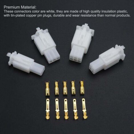 Kits de conectores automotrices KZQ de 200 piezas de 2,8 mm, 2, 3, 4 y ...