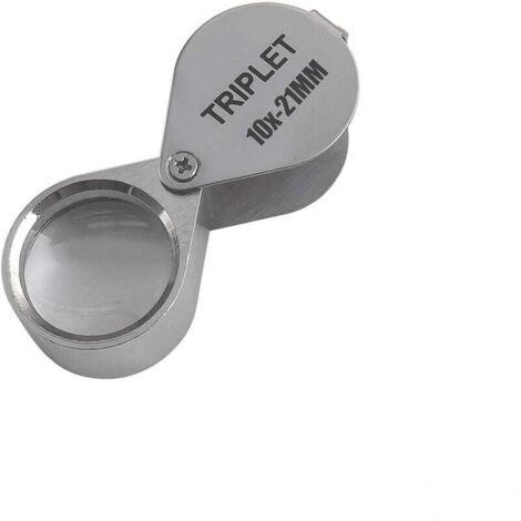 10x 21 mm Lupe, Juwelierlupe, Vergrößerungsauge 10x 21 mm Lupe, 10x 21 ...