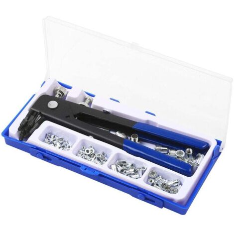 86-teiliges Nietmuttern-Werkzeugset, Blindnietmuttern-Set ...