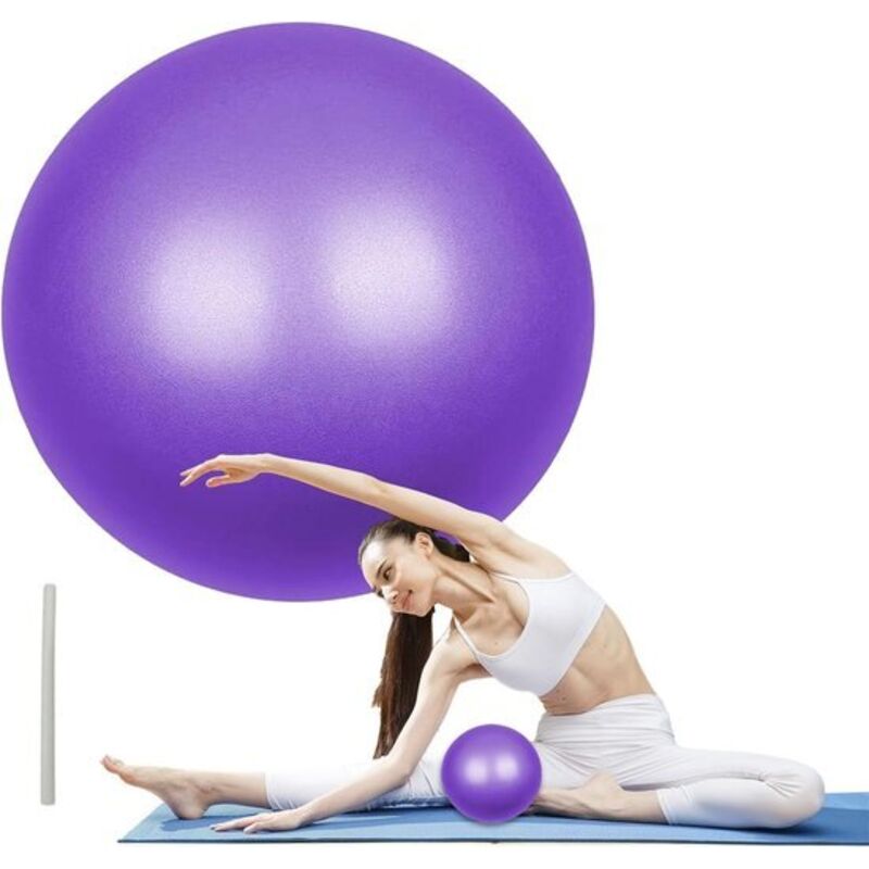 Palla da Pilates da 25 cm - Palla da yoga morbida per terapia e fitness ...