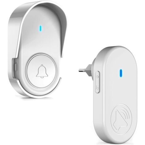 Campanello wireless impermeabile per esterni, kit campanello ...