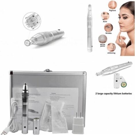 Derma Pen professionale – Dermapen Microneedling con 2 cartucce Derma ...
