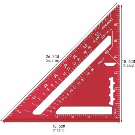 Milwaukee 4932472124 ESCUADRA DE CARPINTERO MÉTRICA