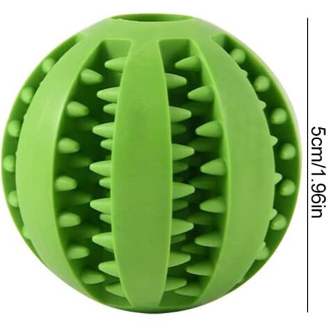 Pelota para perros, 4 piezas de juguete de goma resistente para perros ...