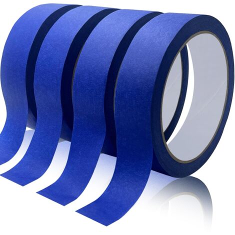 Cinta adhesiva azul, 5 rollos de cinta universal de alta calidad (2,4 ...