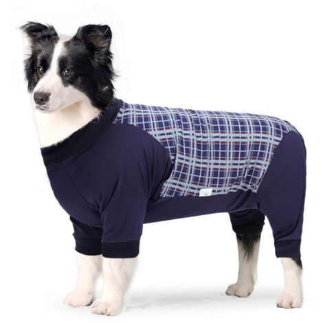 Traje de recuperación canina de manga larga - Traje postoperatorio con ...