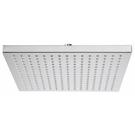 Pomme de douche abs chromée 30x30 carrée
