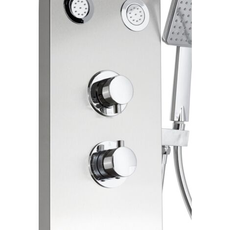 Bagnoclic – Colonne de douche hydromassante 4 fonctions – Douchette ...