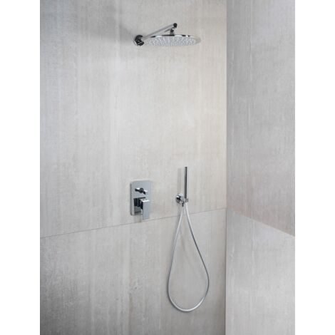 Kit complet de douche design rond