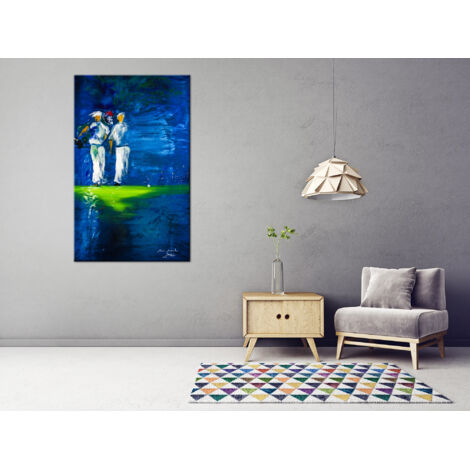 Tableau déco Golf Party sur plexiglass par Rémi Bertoche