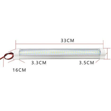 Stück 12-V-LED-Innenraum-Lichtleiste, 108 LED-Lichtstreifen, 12-Volt ...