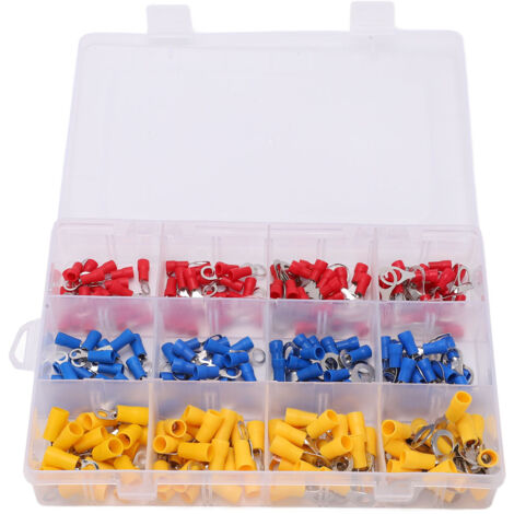Kit di terminali ad anello a sgancio rapido misti da 240 pezzi per l ...