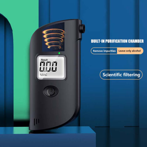 Alcoholímetro portátil de alta precisión, detector de alcohol en el ...