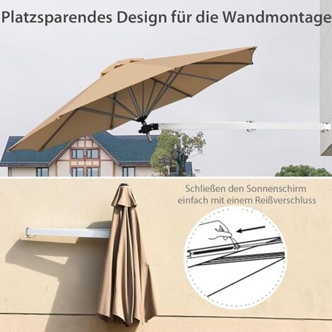 Sonnenschirm Fur Die Wand