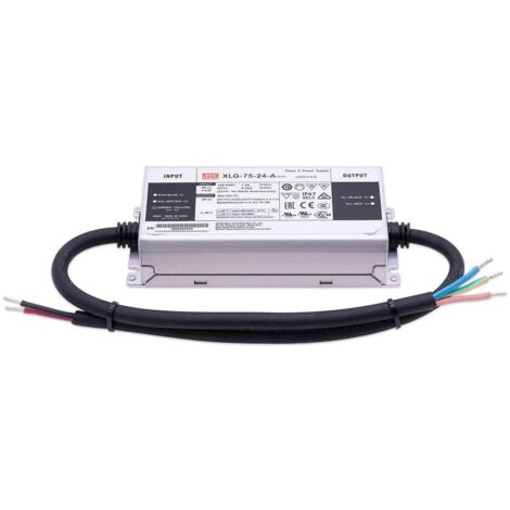 Mean Well XLG-75-24-A LED Netzteil 74.4W 24V 3.1A IP67 Schaltnetzteil CV