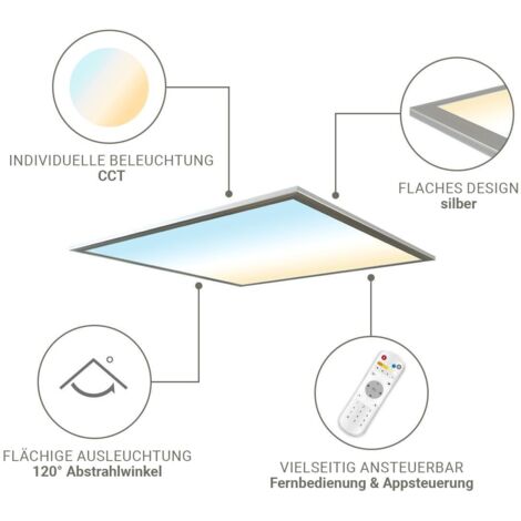 CCT LED Panel 62x62cm 24V 40W