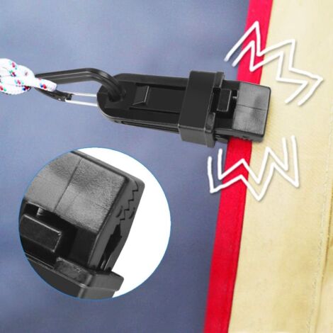 CCYKXA Clips de fixation pour tente, clips de fixation robustes pour le ...