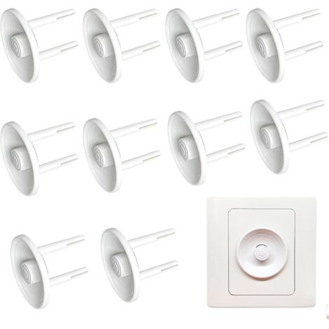 CCYKXA 10pcs Cache Prise BébéCache PriseProtection Prise Electrique ...