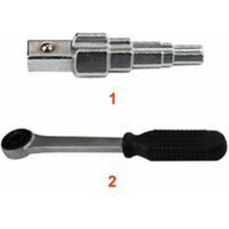 CCYKXA 2pcs Multi-purpose Ratchet Step Wrench for Radiator Faucet Pipe ...