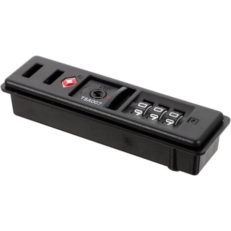 CCYKXA Portable tsa lock 007 Master Key Lock PC Luggage Lock Built-in ...