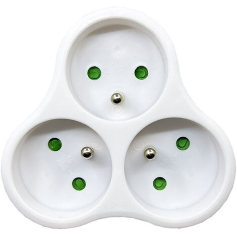 CCYKXA TRIPLITE - 2-pole electrical power strip with Earth 3 Front ...
