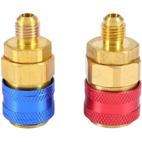 CCYKXA Quick Coupler Adapter, Air Conditioning Manifold Quick ...