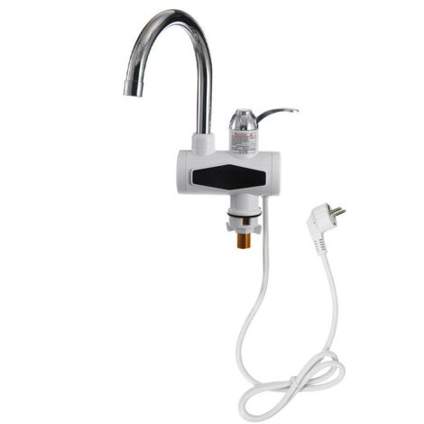 CCYKXA Basin Mixer Tap Kitchen Mixer Instant Electric Water Heater LED ...