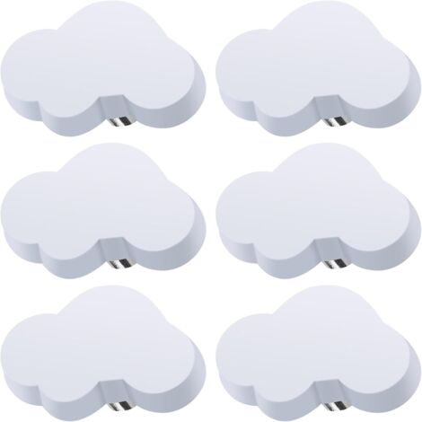 CCYKXA 4 Pack Cloud Drawer Knobs, Kids Furniture Knobs, Rubber Knobs ...