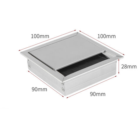 CCYKXA piece – Table Cable Outlet – Rectangular Cable Grommet with ...