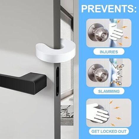 CCYKXA 6 Pieces Safety Door Block Door Stop Foam Door Stopper Shock ...