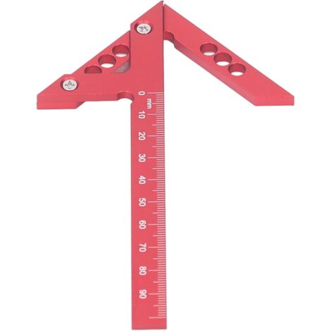 CCYKXA Center Line Scriber Aluminum Alloy Center Finder 45 Degree Angle ...