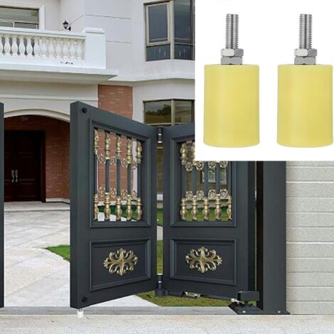 CCYKXA 2pcs Sliding Gate Rollers Heavy Duty Nylon Gate Rollers for Home ...